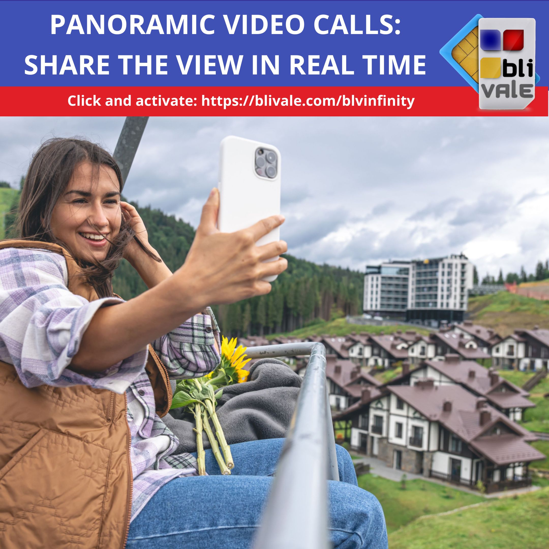 PANORAMIC VIDEO CALLS: SHARE THE VIEW IN REAL TIME