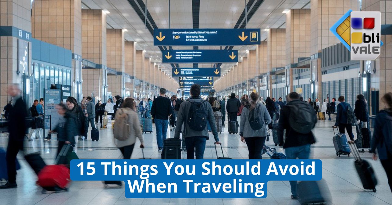 15 Things You Should Avoid When Traveling
