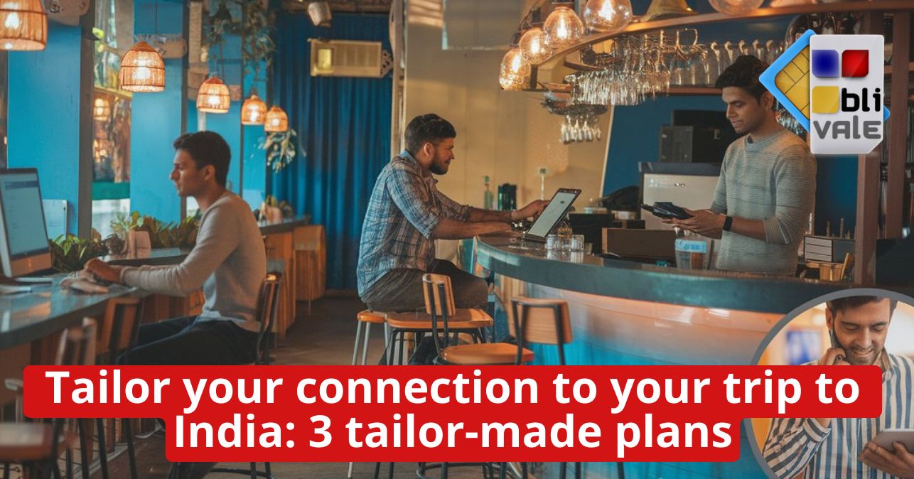 Tailor your connection to your trip to India: 3 tailor-made plans