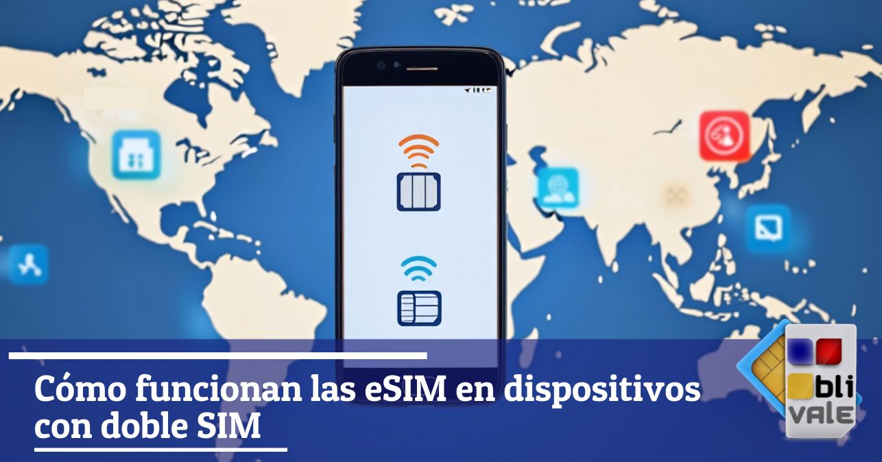 Cómo funcionan las eSIM en dispositivos con doble SIM