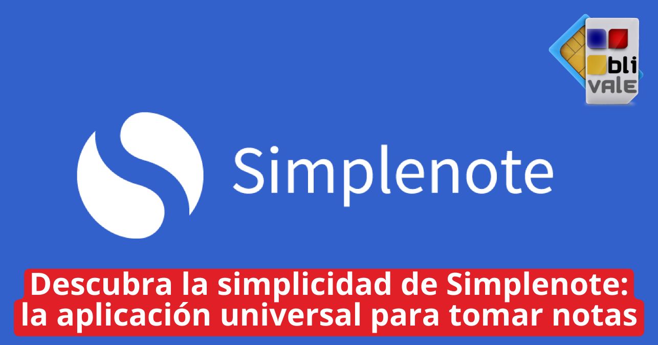 Descubra la simplicidad de Simplenote: la aplicación universal para ...