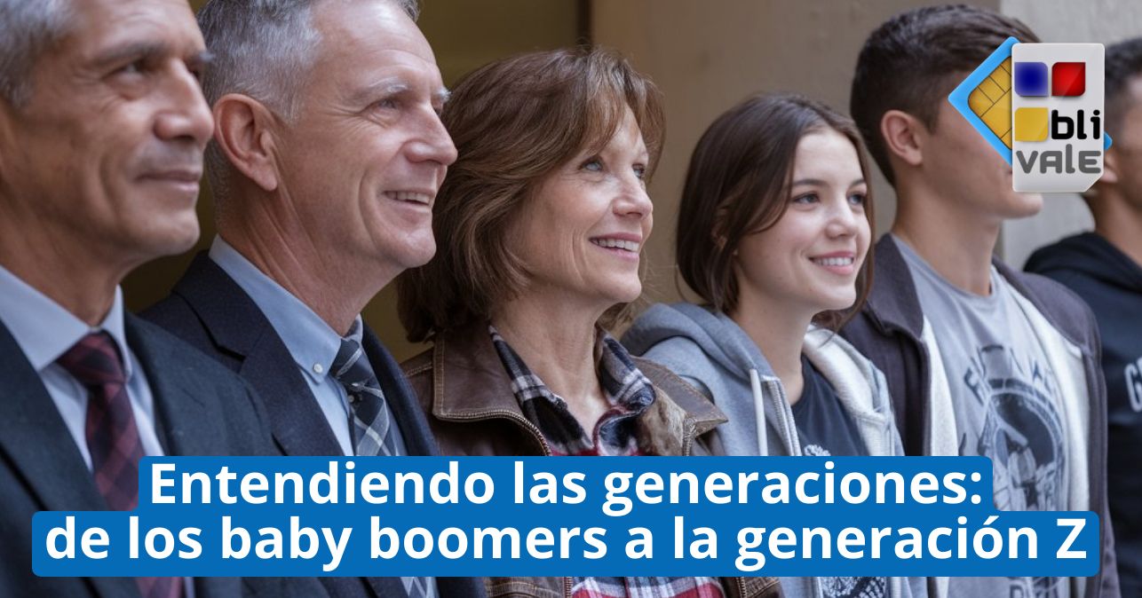 Entendiendo las generaciones: de los baby boomers a la generación Z