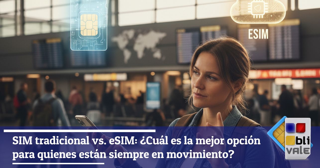 SIM tradicional vs. eSIM: ¿Cuál es la mejor opción para quienes están ...